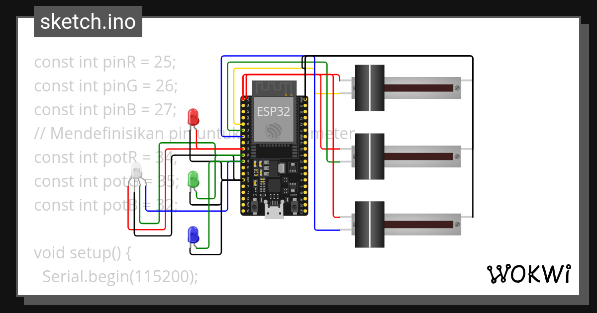 Wokwi - Online ESP32, STM32, Arduino Simulator