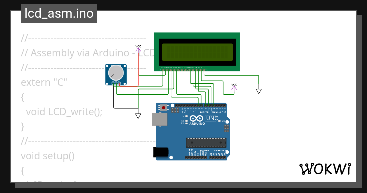 LCD Daniel Adi Pratama TI-2A - Wokwi ESP32, STM32, Arduino Simulator LCD Daniel Adi Pratama TI-2A - Wokwi ESP32, STM32, Arduino Simulator
