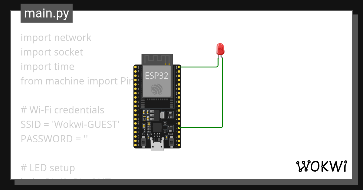 wifi - Wokwi ESP32, STM32, Arduino Simulator
