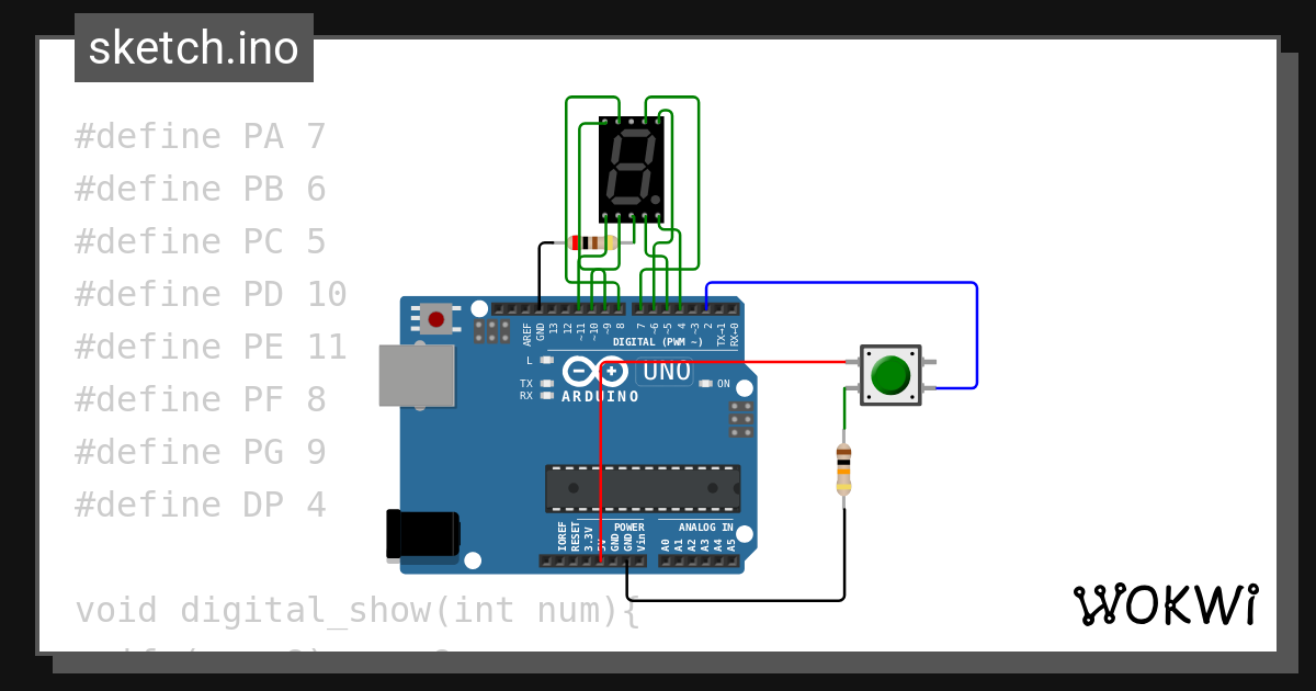 Digitalone Copy2 Xunhuankey2 Sos Wokwi Esp32 Stm32 Arduino Simulator 