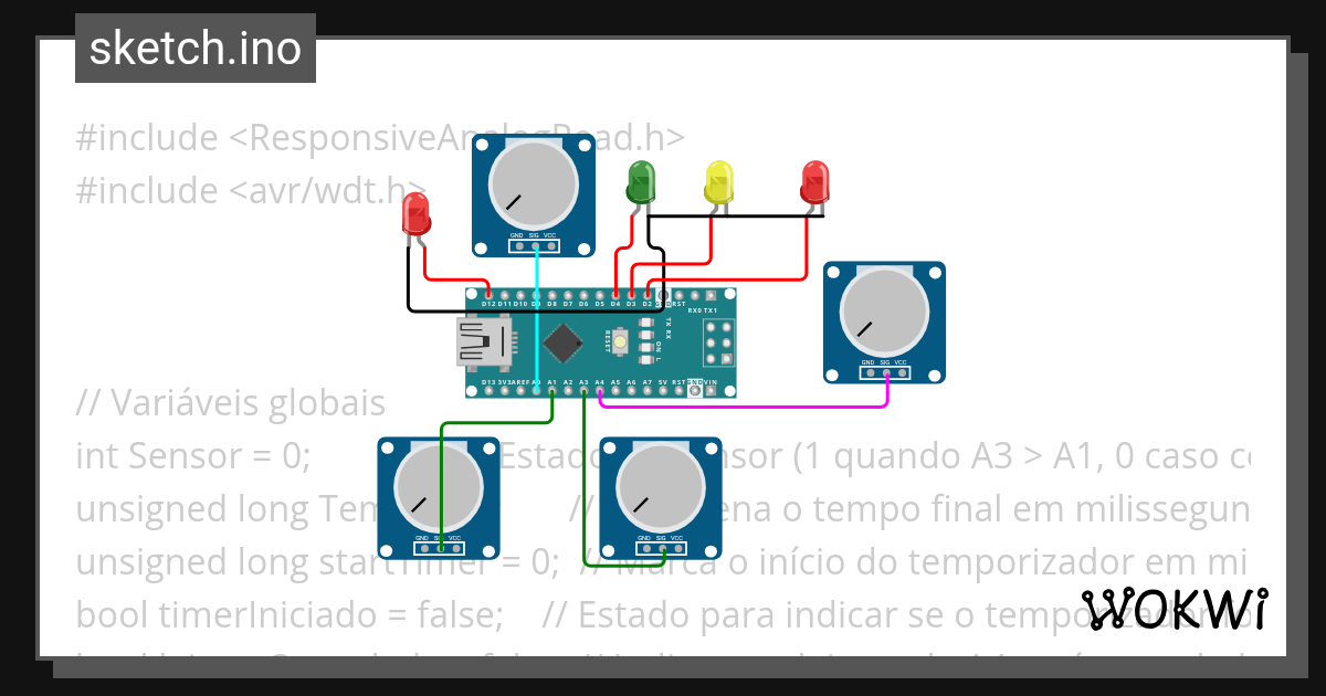 001 - Wokwi ESP32, STM32, Arduino Simulator