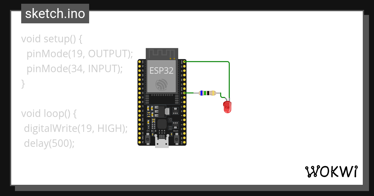 testando em casa - Wokwi ESP32, STM32, Arduino Simulator testando em casa - Wokwi ESP32, STM32, Arduino Simulator