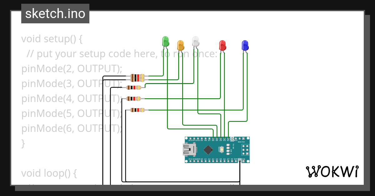 light - Wokwi ESP32, STM32, Arduino Simulator