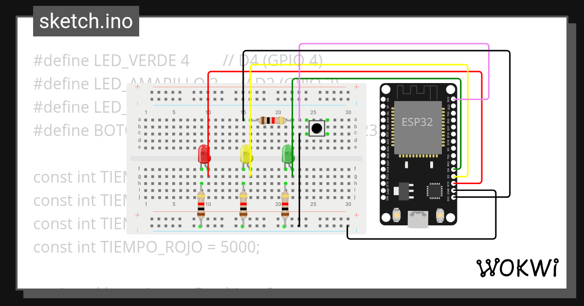 Wokwi - Online ESP32, STM32, Arduino Simulator