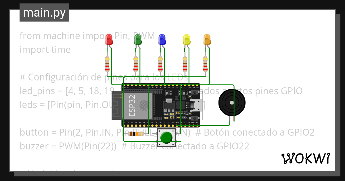 Esp32 Micropython Ssd1306 Copy Wokwi Esp32 Stm32 Arduino Simulator