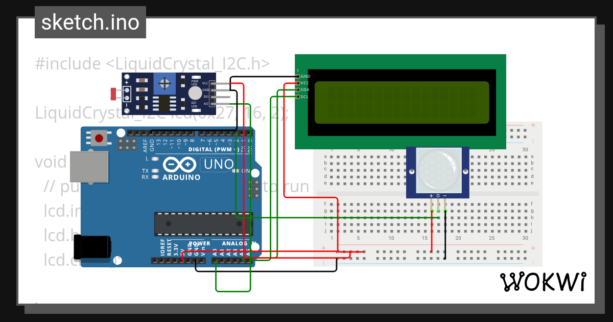 Ldrlcdpir Wokwi Esp32 Stm32 Arduino Simulator
