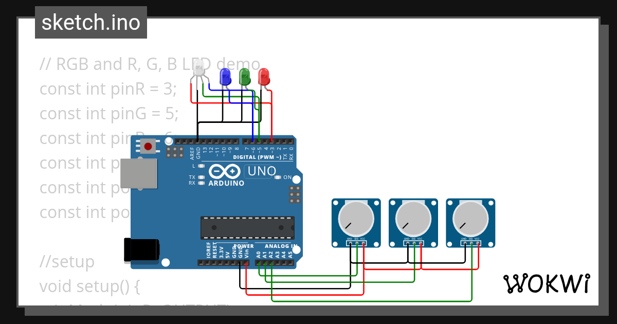praktikum 2 - Wokwi ESP32, STM32, Arduino Simulator