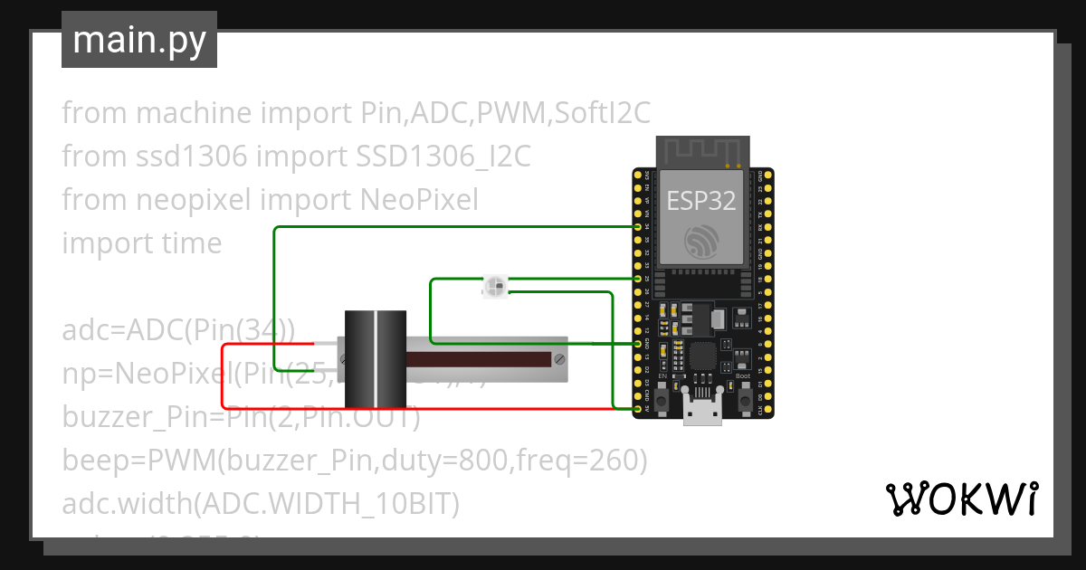 不同的颜色 Wokwi Esp32 Stm32 Arduino Simulator 8672