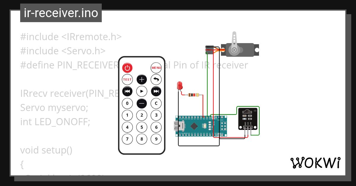 ir-receiver.ino Copy - Wokwi ESP32, STM32, Arduino Simulator