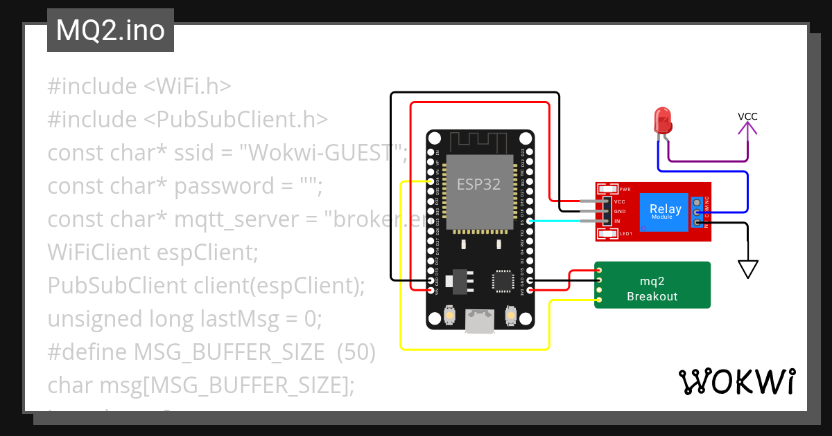Esp32 Mq2 Sensor Gas Wifi Mqtt Relay Copy Wokwi Esp32 Stm32 3930