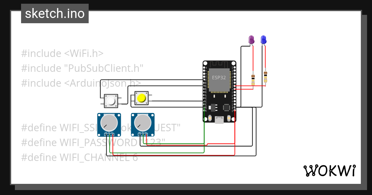 Diego trabalho - Wokwi ESP32, STM32, Arduino Simulator