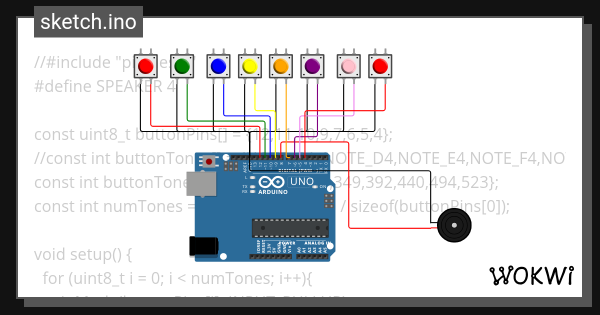 pitches_tone - Wokwi ESP32, STM32, Arduino Simulator pitches_tone - Wokwi ESP32, STM32, Arduino Simulator