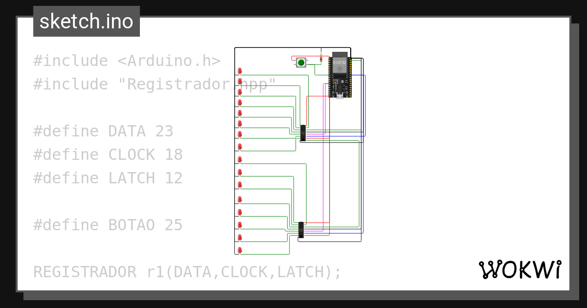 Case 2 Registradores Wokwi Esp32 Stm32 Arduino Simulator 9265