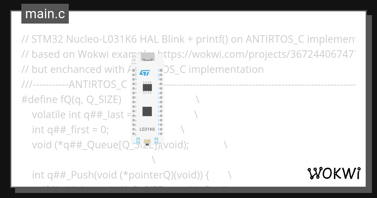 Wokwi - Online ESP32, STM32, Arduino Simulator