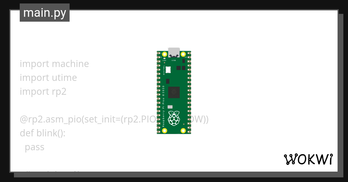 pi pico PIO - Wokwi ESP32, STM32, Arduino Simulator pi pico PIO - Wokwi ESP32, STM32, Arduino Simulator