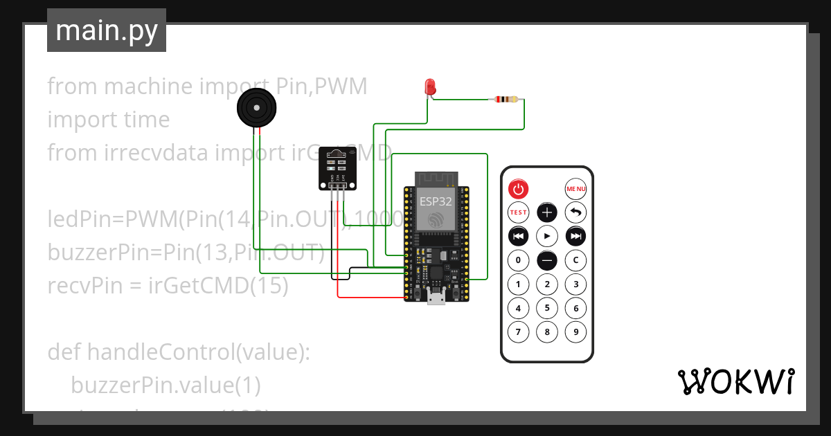 ir-recever - Wokwi ESP32, STM32, Arduino Simulator
