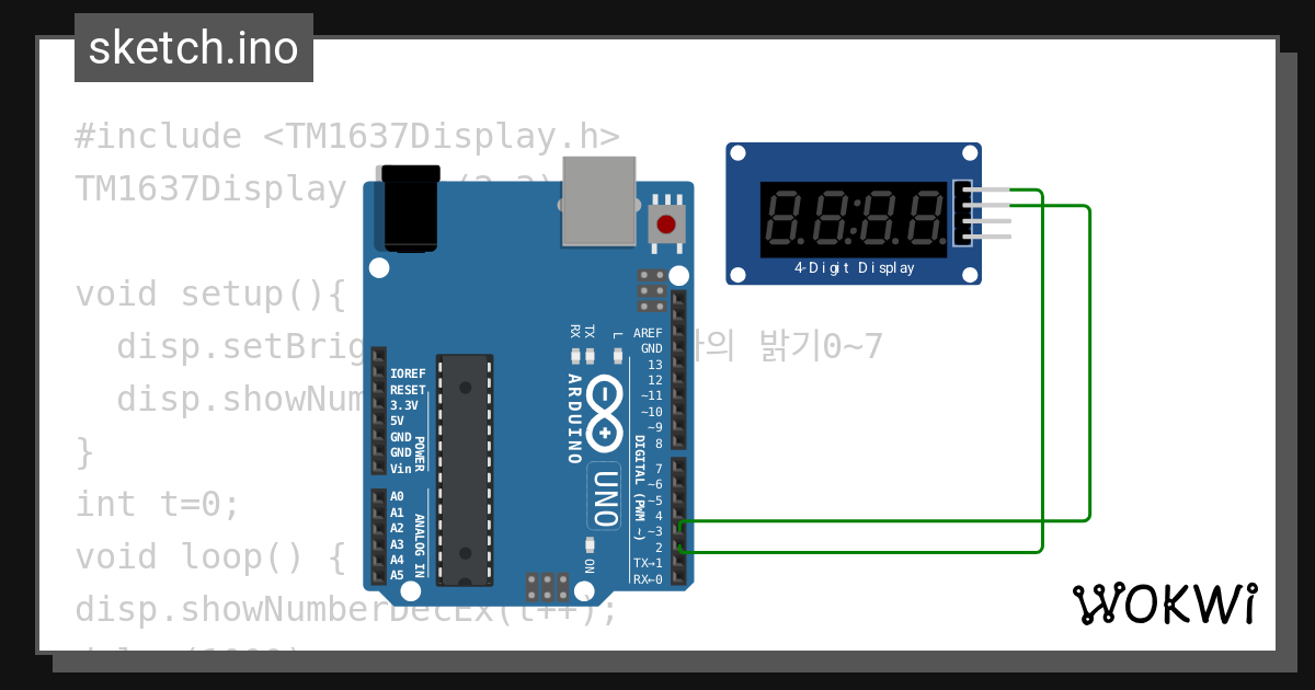 초 시계 Wokwi Esp32 Stm32 Arduino Simulator 2262