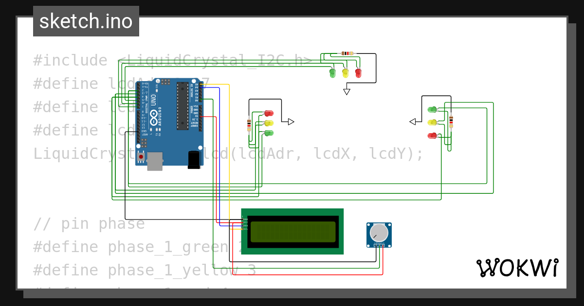 Lampu Merah Xii4 Kel 2 Final Wokwi Esp32 Stm32 Arduino Simulator 6155