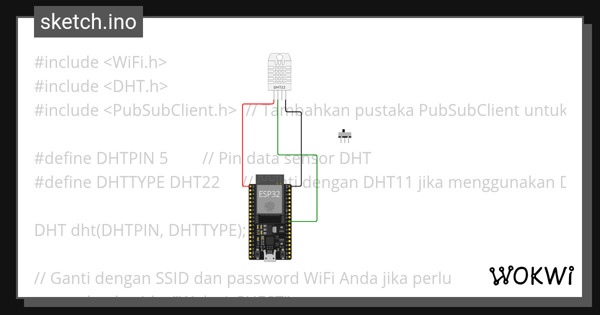 ESP32 WIFI - Wokwi ESP32, STM32, Arduino Simulator