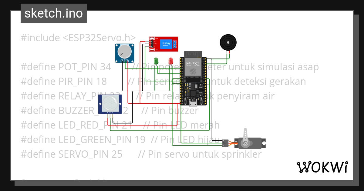 PROJECT UTS MaruGans - Wokwi ESP32, STM32, Arduino Simulator