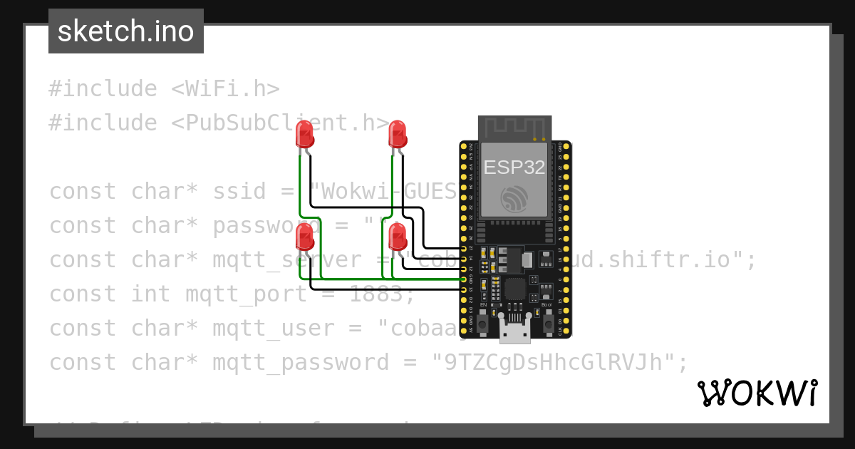 Hubungan Dengan Web Wokwi Esp32 Stm32 Arduino Simulator 2415