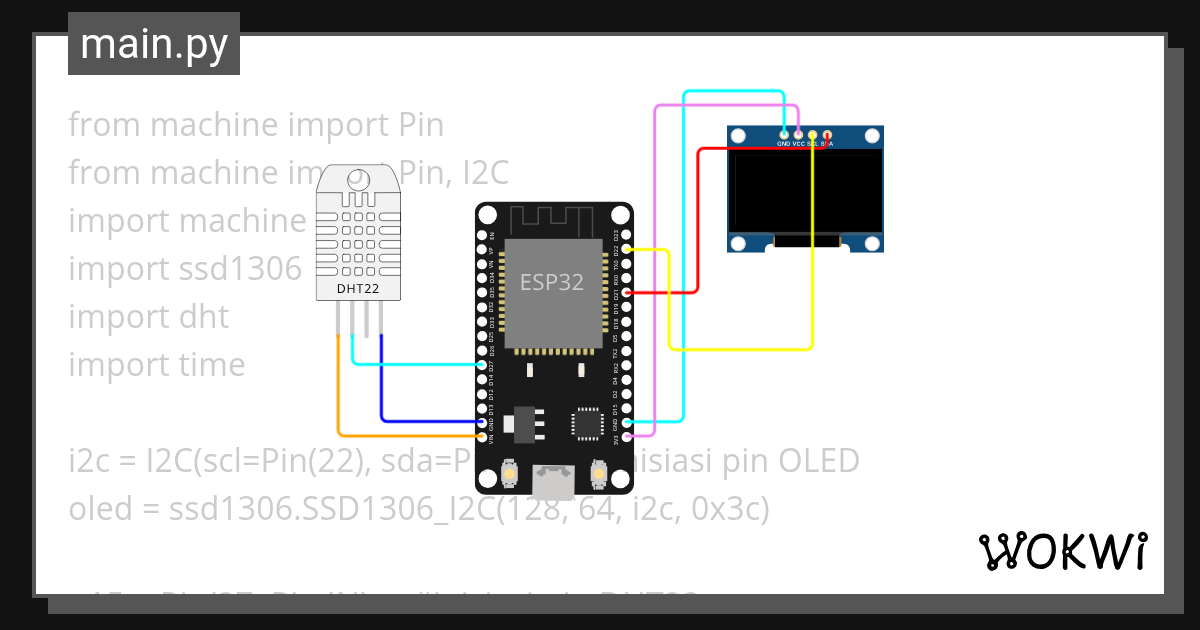 MicroPython Firda - Wokwi ESP32, STM32, Arduino Simulator