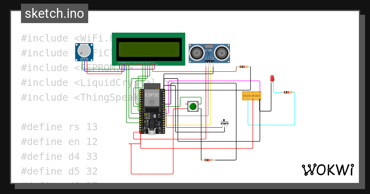 Automatedwater Level Wokwi Esp32 Stm32 Arduino Simulator 0757