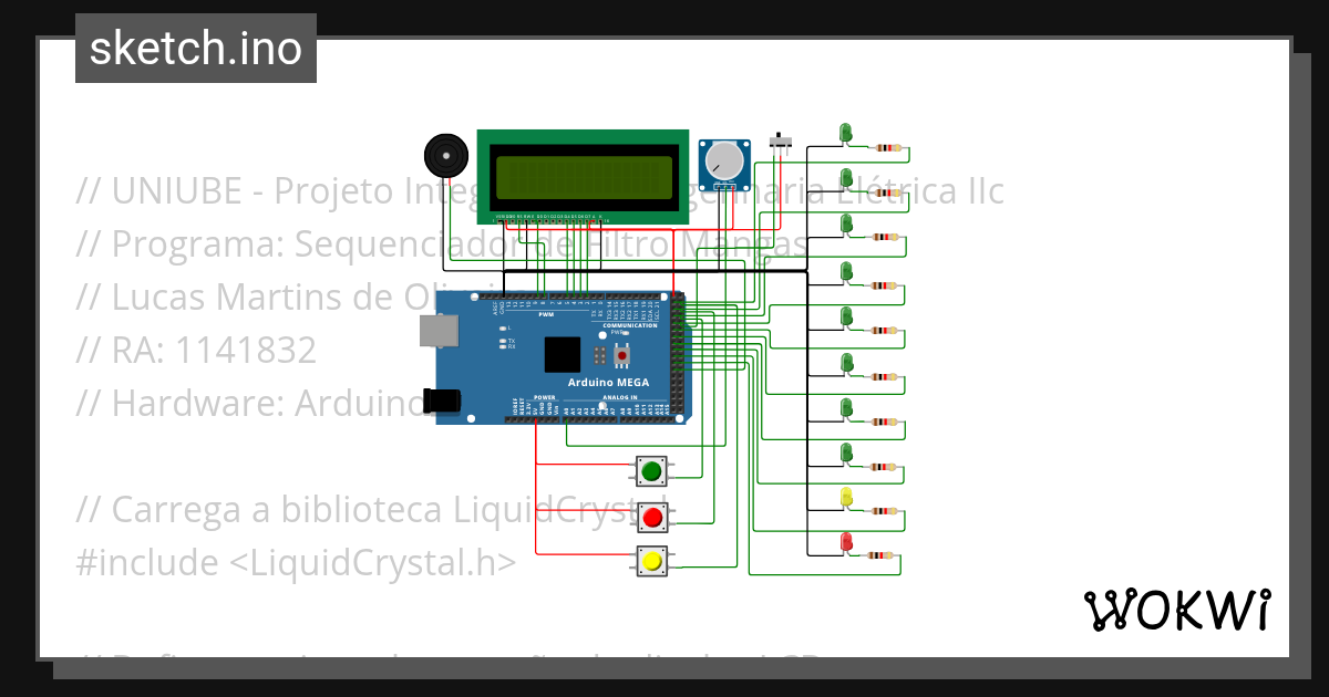 Sequenciador de filtro mangas_atz Copy (2) - Wokwi ESP32, STM32, Arduino Simulator