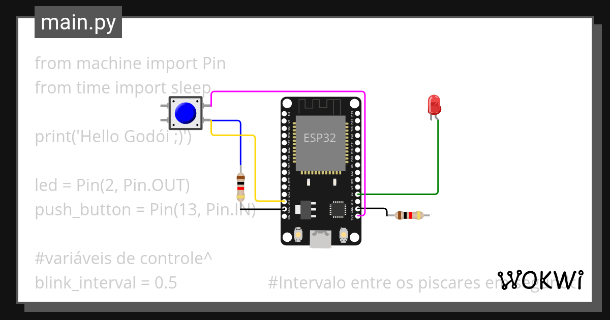 Godói_FiapSprint2_Bouncing - Wokwi ESP32, STM32, Arduino Simulator