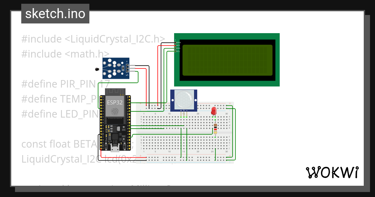 iot lab2_2 - Wokwi ESP32, STM32, Arduino Simulator