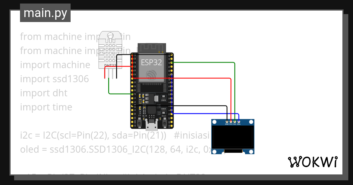Tugas Simulasi Sensor Suhu Nazri Adlani Wokwi Esp32 Stm32 Arduino 