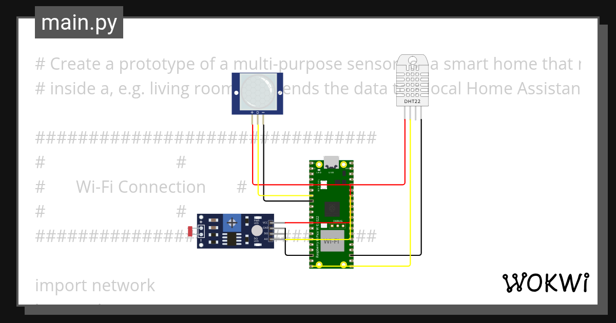 IoT Challenge - Wokwi ESP32, STM32, Arduino Simulator