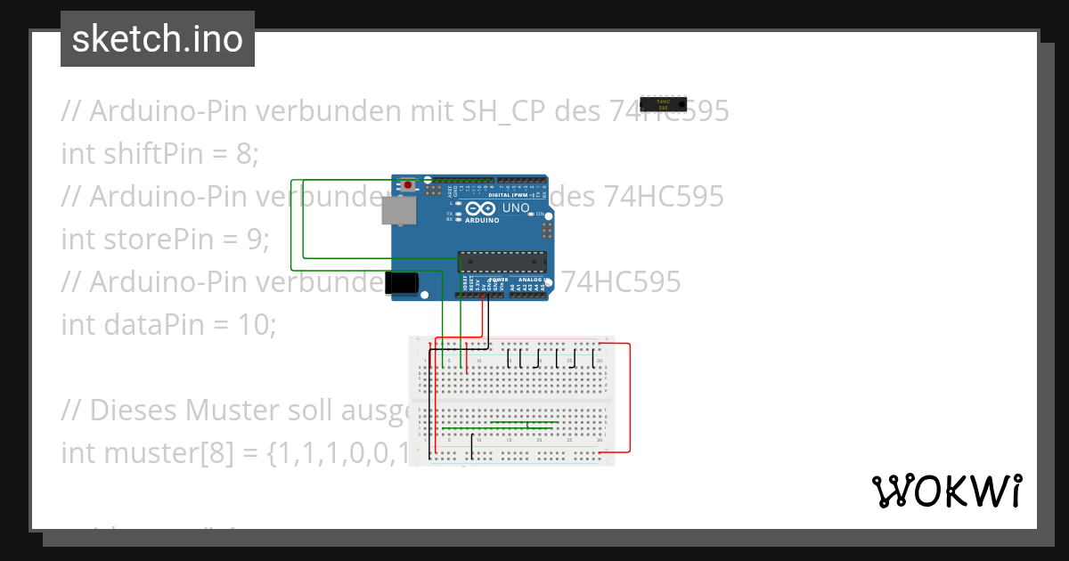 LED Matrix - Wokwi ESP32, STM32, Arduino Simulator