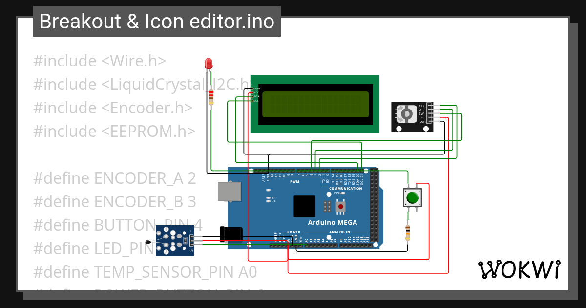 menu con bottoni - Wokwi ESP32, STM32, Arduino Simulator