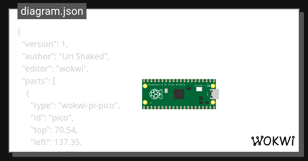 Pi Pico Sdk Blink Copy Wokwi Esp32 Stm32 Arduino Simulator