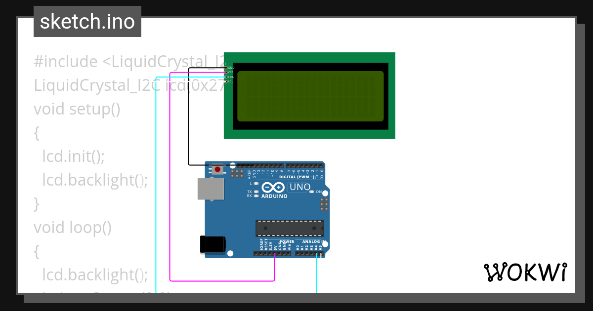 LCD KELIP 20,4 - Wokwi ESP32, STM32, Arduino Simulator LCD KELIP 20,4 - Wokwi ESP32, STM32, Arduino Simulator