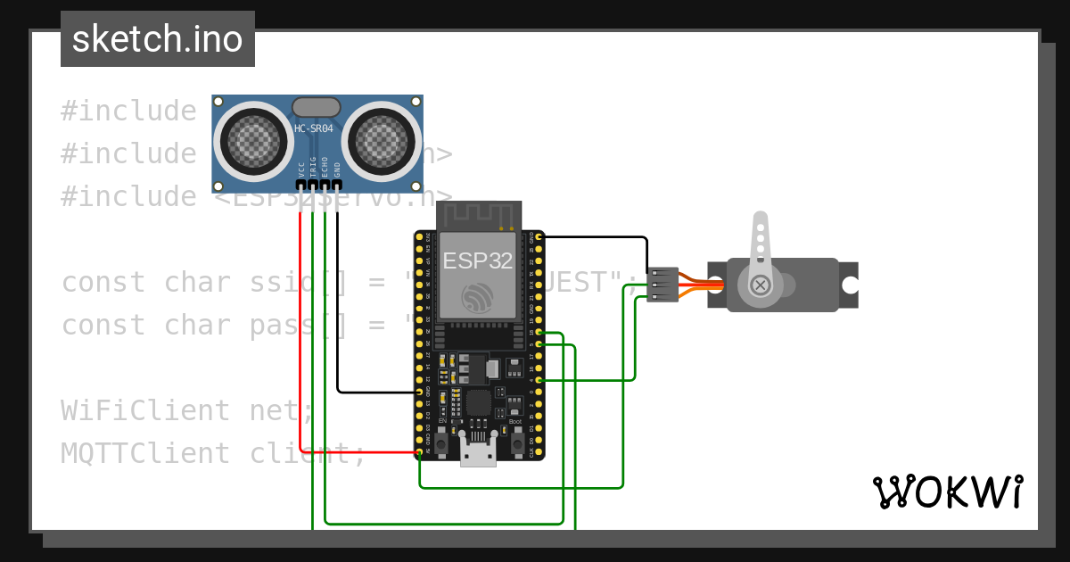 Smart Parking System Rofi Wokwi Esp32 Stm32 Arduino Simulator 2925