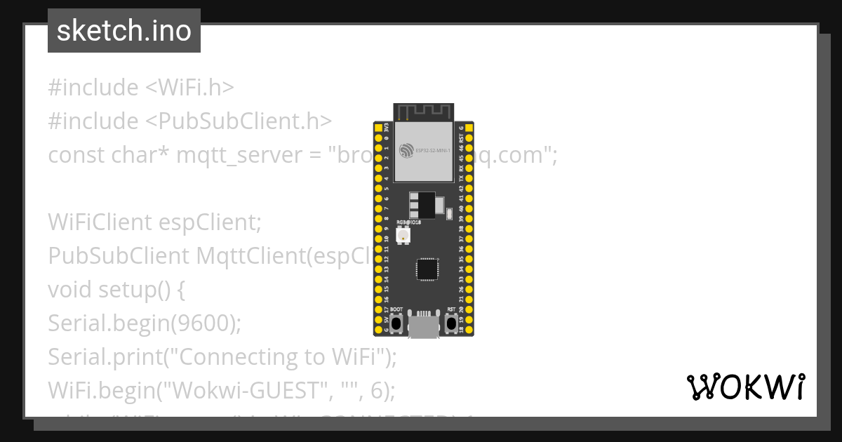 TP2/TD2 - Wokwi ESP32, STM32, Arduino Simulator