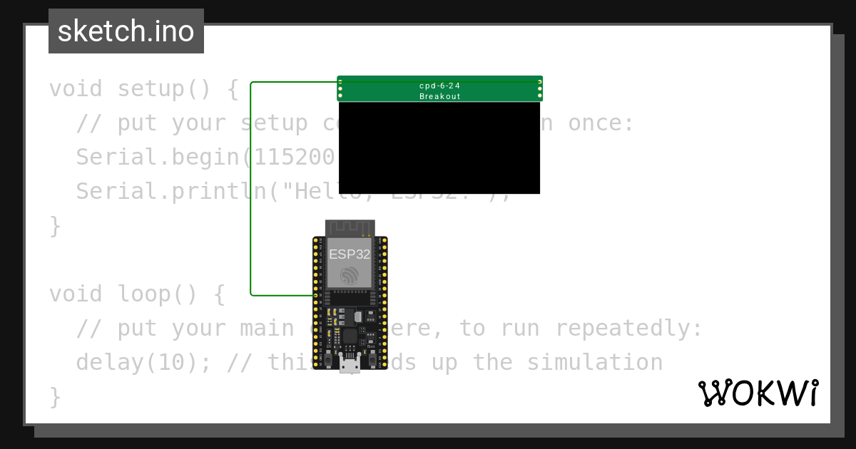Custom Charlieplex Display Wokwi Esp32 Stm32 Arduino Simulator 7169