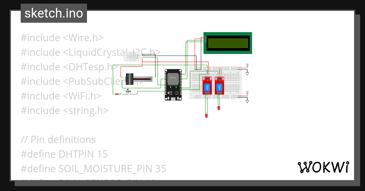 esp32 Smart Farm Copy - Wokwi ESP32, STM32, Arduino Simulator