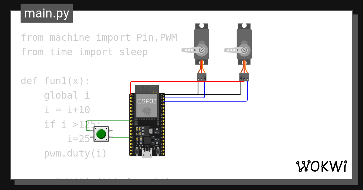 Ejercicio Interrupción Wokwi Esp32 Stm32 Arduino Simulator 