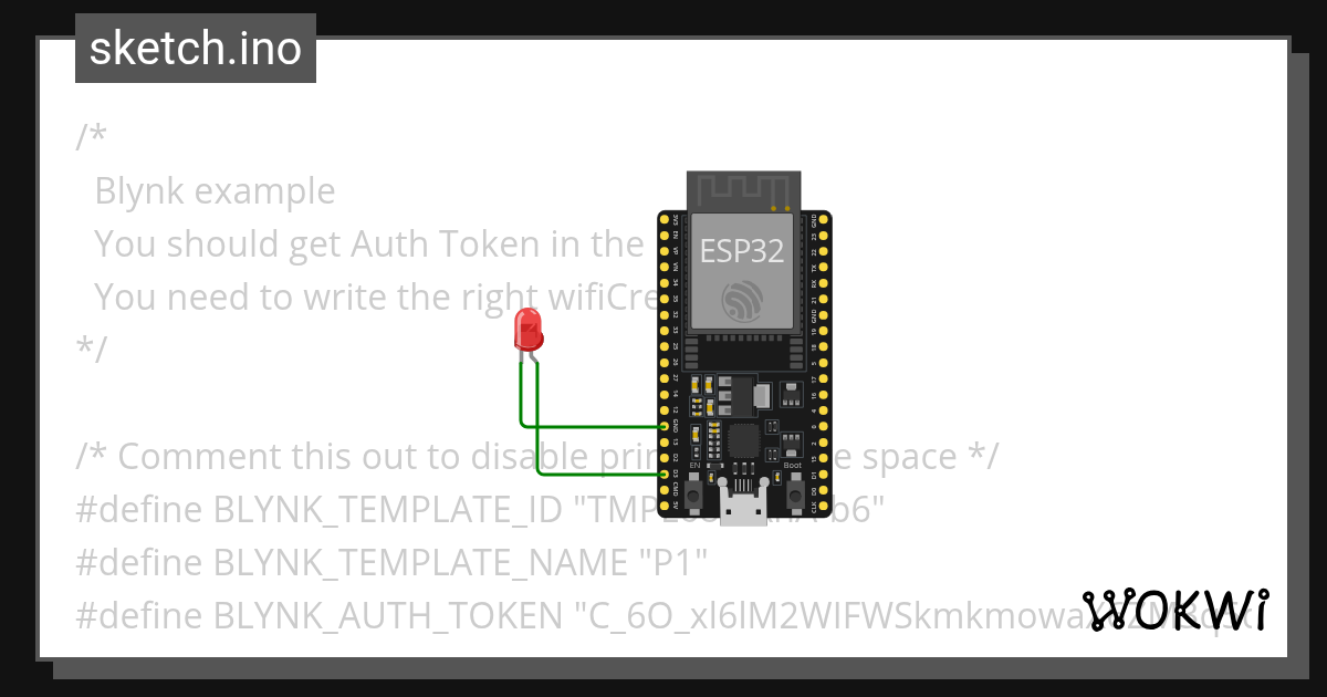 P1 - Wokwi ESP32, STM32, Arduino Simulator