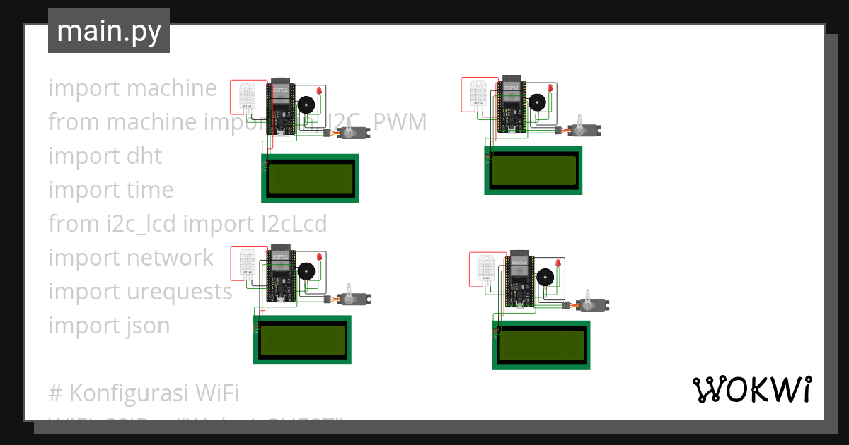 FIRE ALARM PROJECT USING PYHON Copy - Wokwi ESP32, STM32, Arduino Simulator
