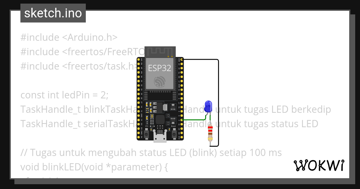 Wokwi - Online ESP32, STM32, Arduino Simulator