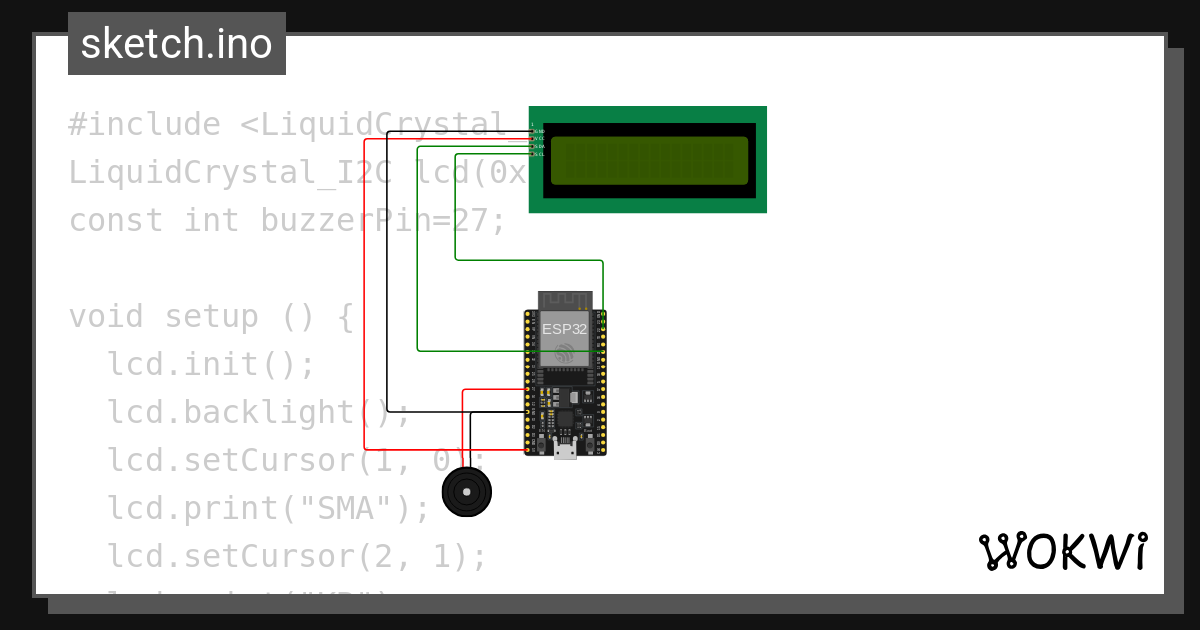 Buzzer Wokwi Esp32 Stm32 Arduino Simulator 3564