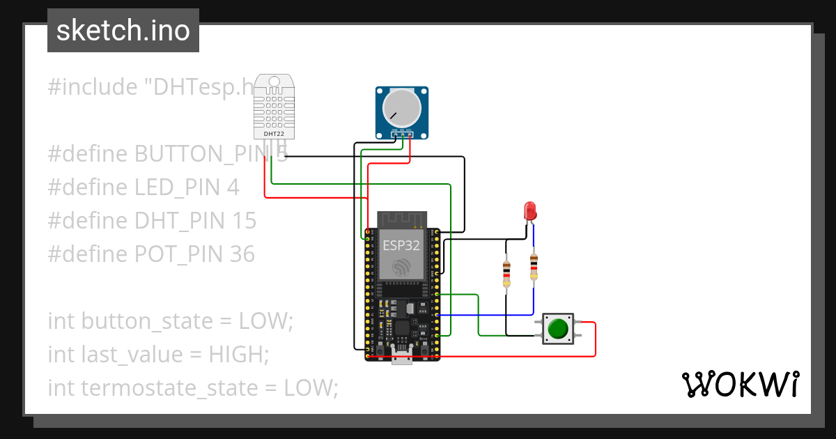 Practica 1 - Wokwi ESP32, STM32, Arduino Simulator