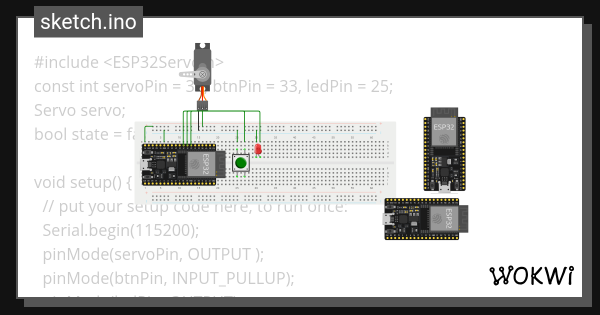LAB1 - Wokwi ESP32, STM32, Arduino Simulator LAB1 - Wokwi ESP32, STM32, Arduino Simulator