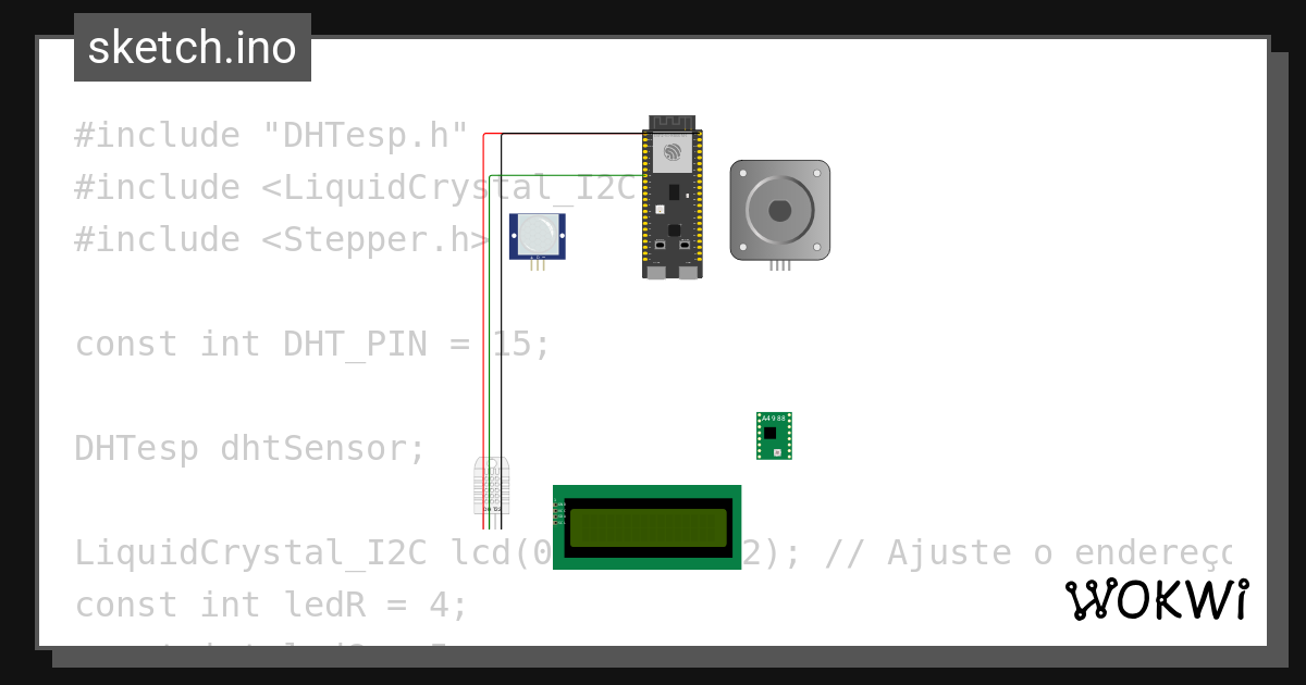 Smarthome Wokwi Esp32 Stm32 Arduino Simulator