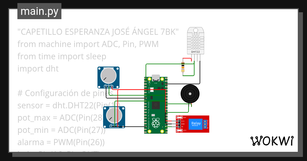 RELAY - Wokwi ESP32, STM32, Arduino Simulator