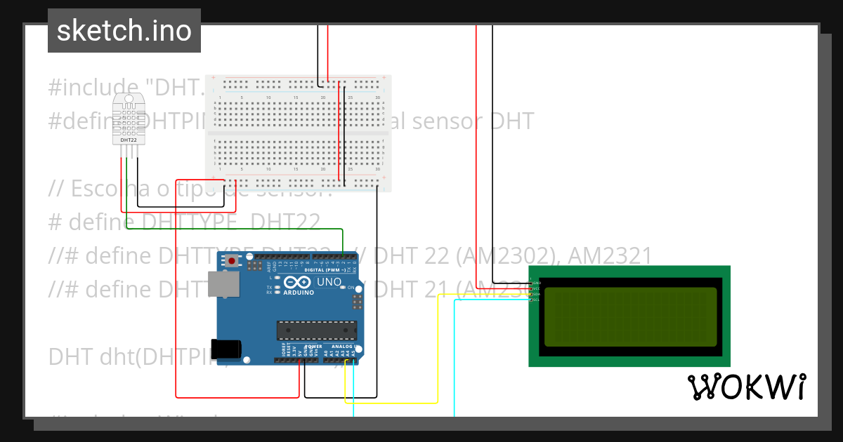 Temperaturahumidade Wokwi Esp32 Stm32 Arduino Simulator 0841